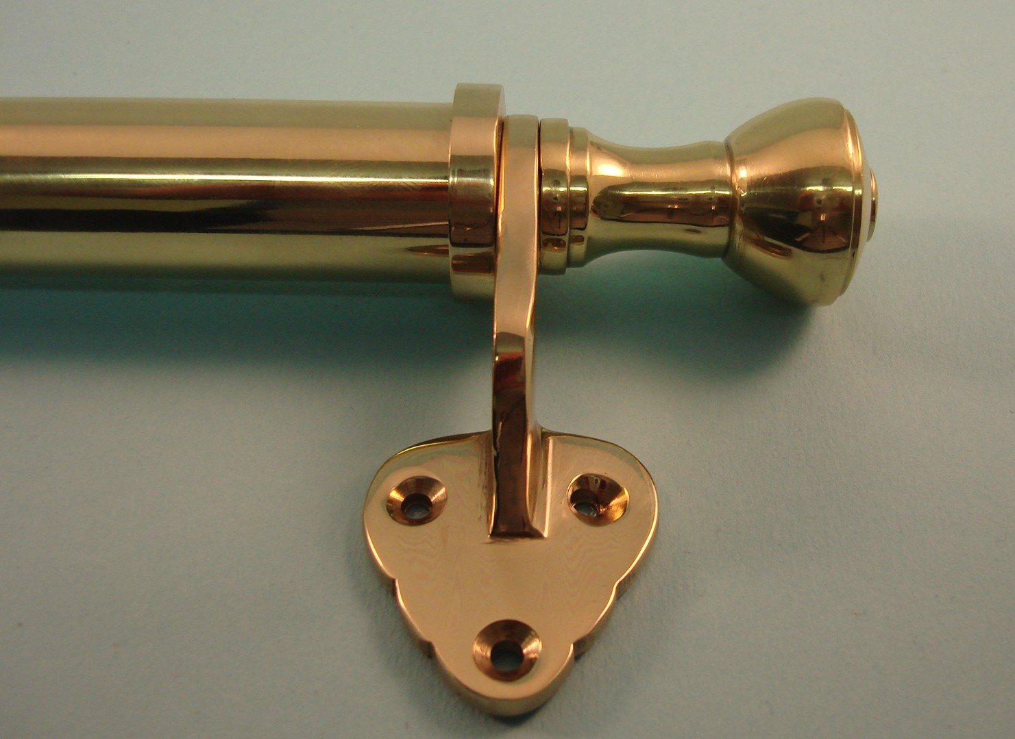 THD213F Victorian Sash Bar - Fancy Knob Ends - 450mm (Between the feet ...