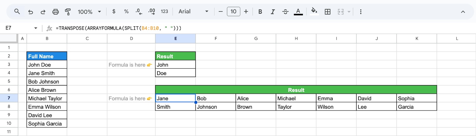 Using the SPLIT Function in Google Sheets: A Complete Guide