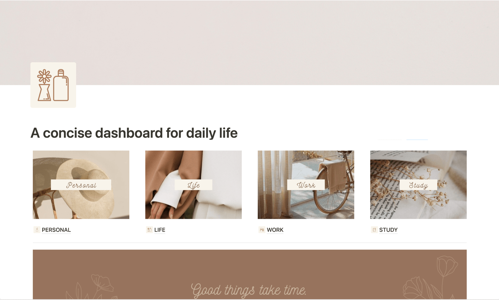 Daily Dashboard Template: Your All-in-One Life Organizer