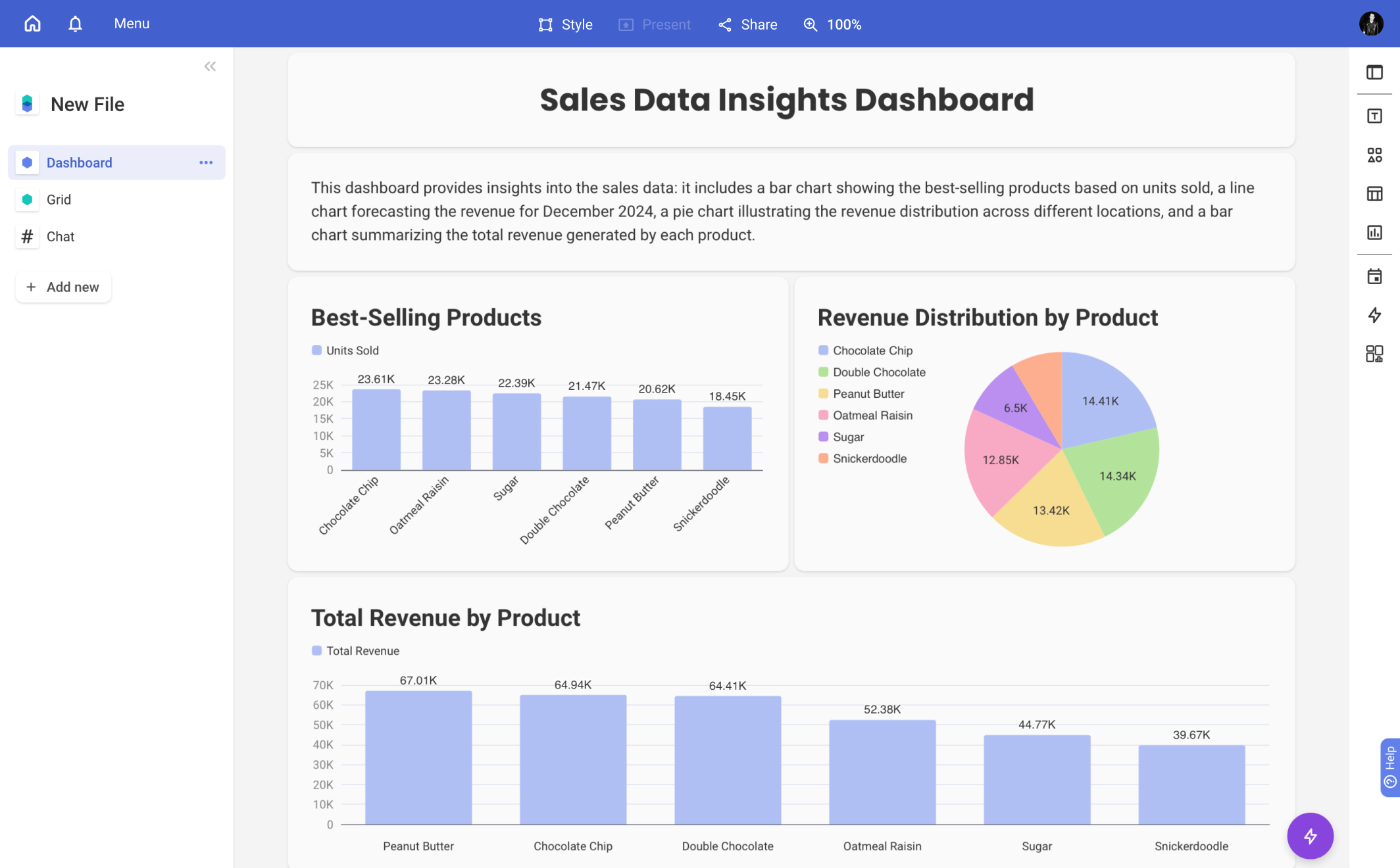 Build Dashboards & Reports with an AI Spreadsheet | Bricks