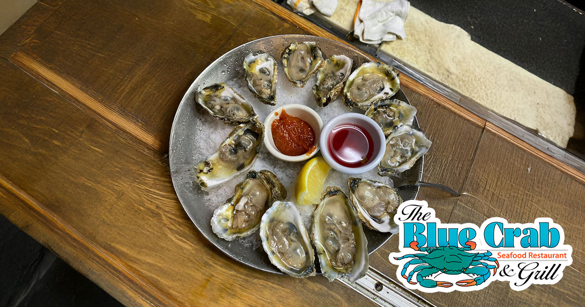 Menu at The Blue Crab Grill | Fresh & Flavorful Seafood