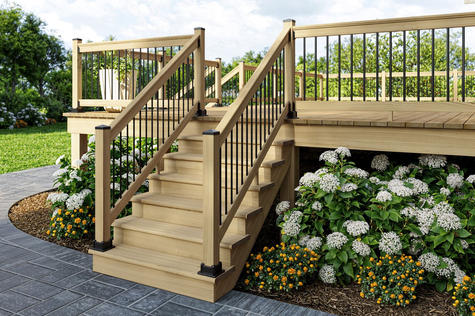Stair Stringers & Treads | ProWood Treated Lumber