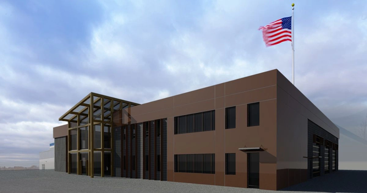 Truck Service Facility – Full Architectural Design | Global Arch ...