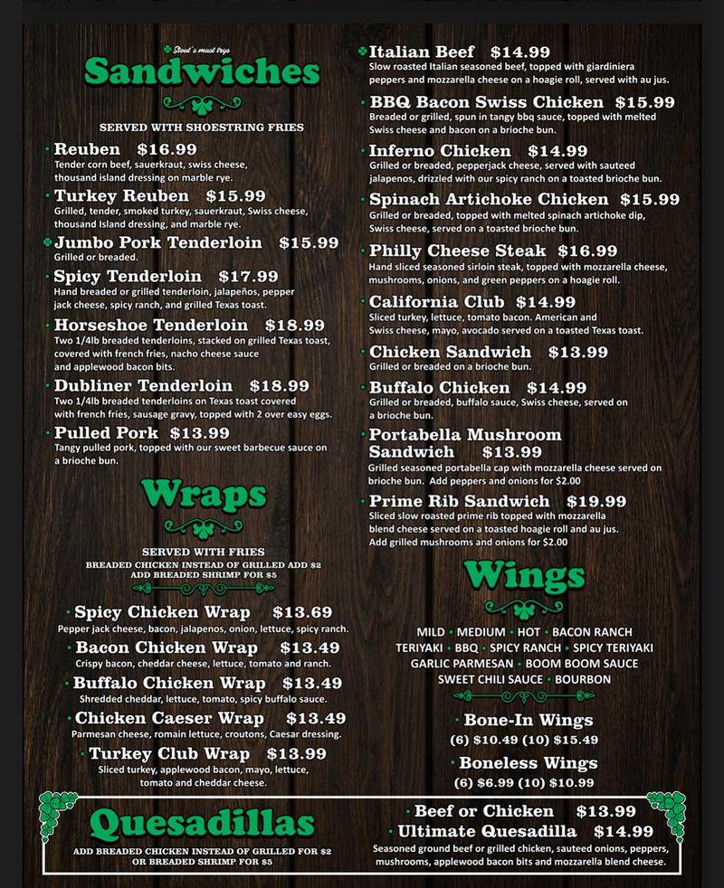Stouts Irish Pub - Bettendorf | Homne