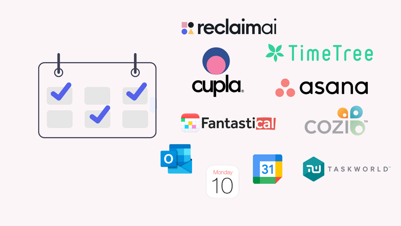 Top 10 Shared Calendar Apps – Best of 2025 | Reclaim