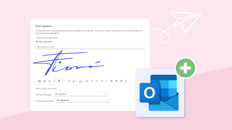How to Add a Signature in Outlook (2025 Microsoft Guide) | Reclaim