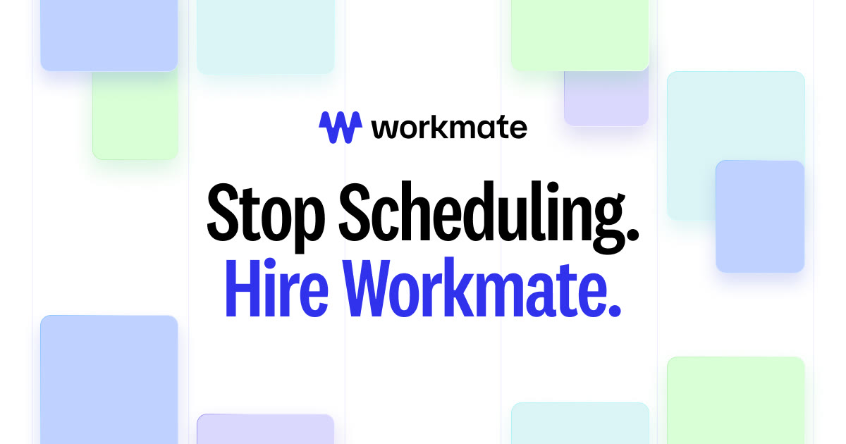 Workmate - Your AI Scheduling Assistant