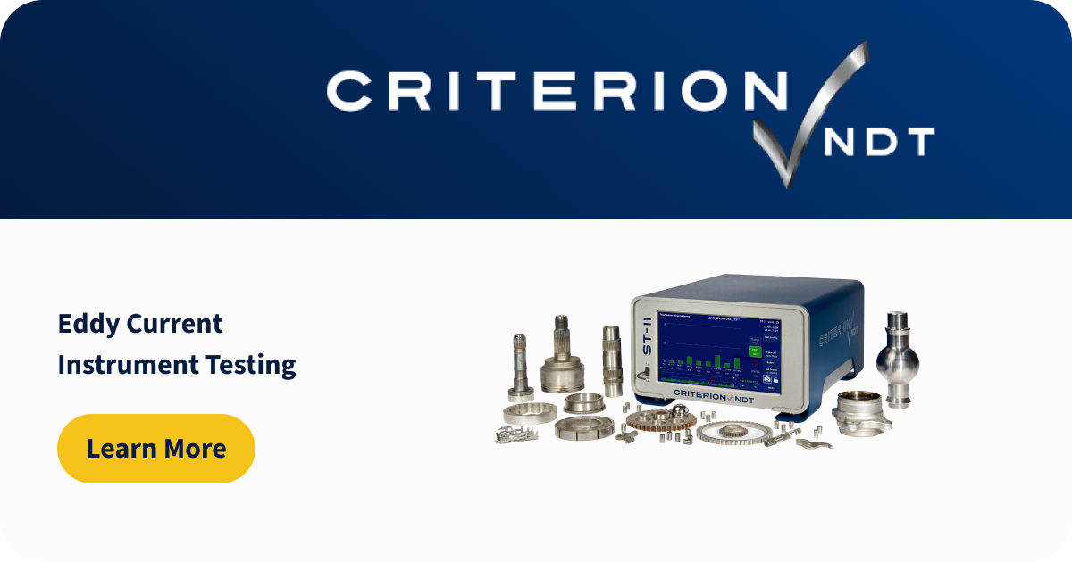 Real-Time Eddy Current Instruments for Defect Detection | CriterionNDT