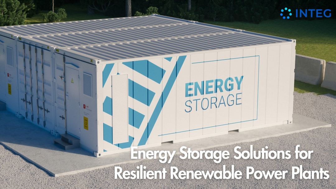 Energy Storage Solutions for Resilient Renewable Power Plants