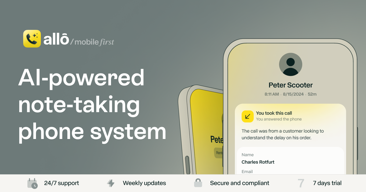 Allô Pricing – Affordable AI-Powered Business Phone Plans