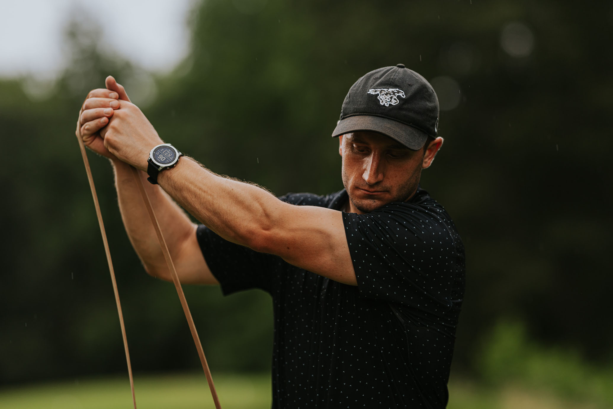 The best golf stretches using exercise bands | GOWOD