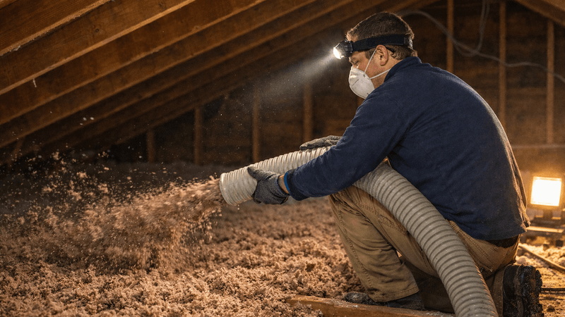 How Is Blown-In Insulation Installed? Step-by-Step Guide for Real Homes ...