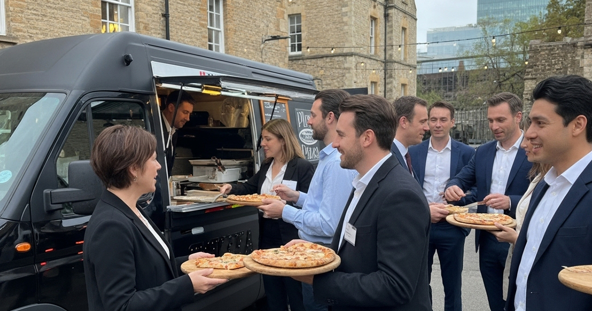 Corporate Events Catering | Pizza Van Hire