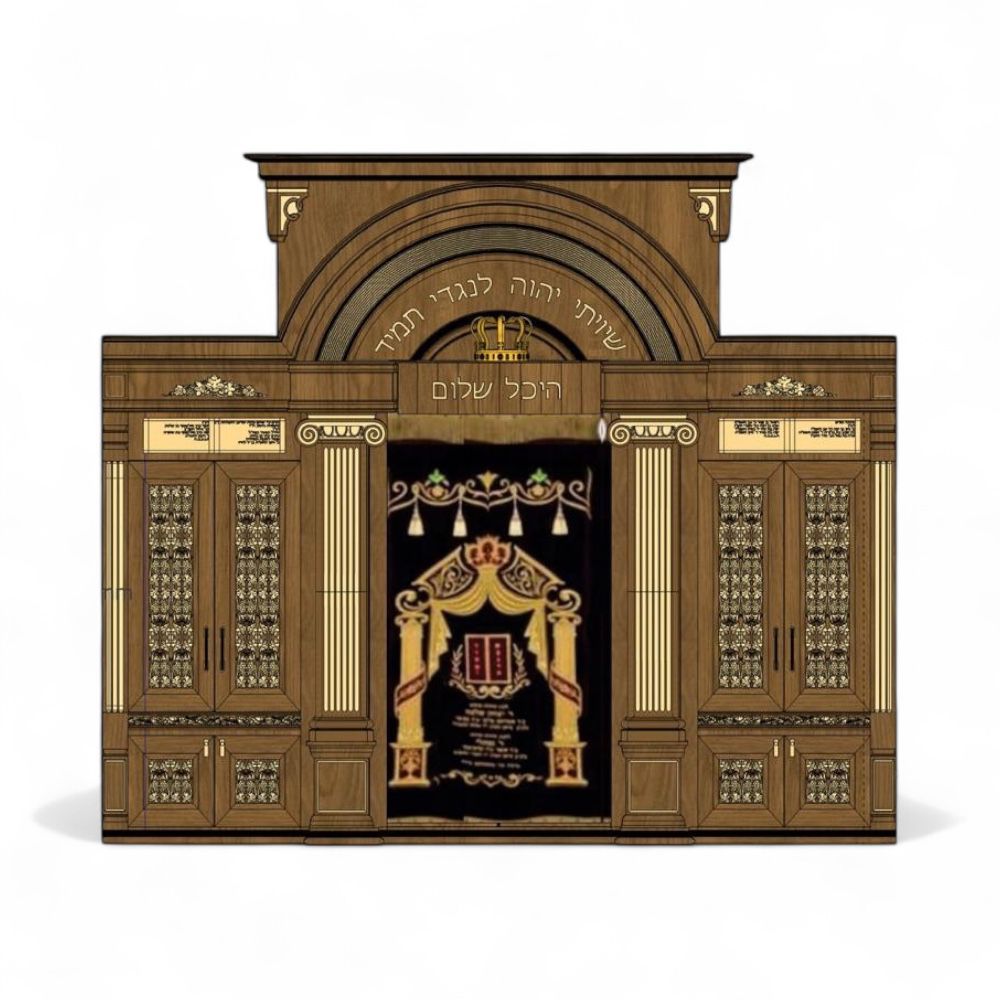 Custom Aron Kodesh, Aron KaKodesh for sale – Exquisite Torah Ark ...