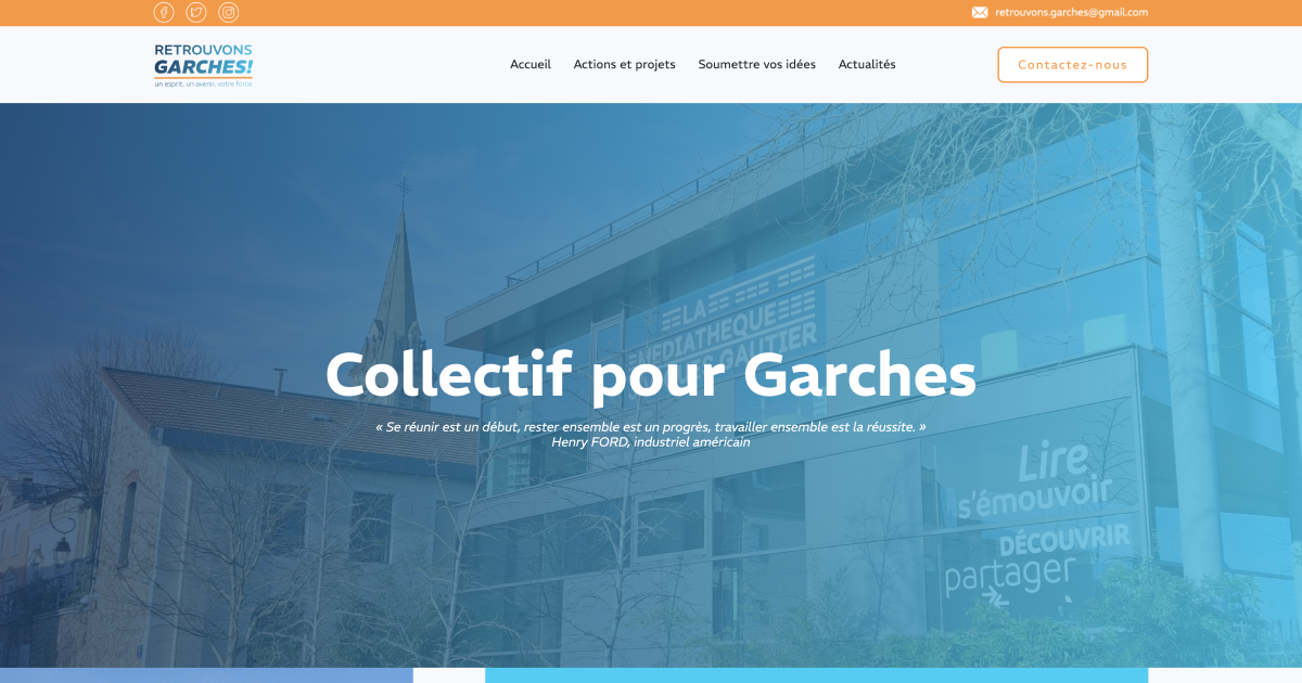 Retrouvons Garches