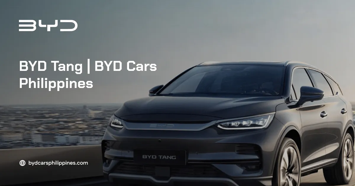 BYD Tang | BYD Cars Philippines