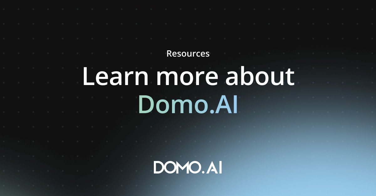Domo.AI Resources | Domo