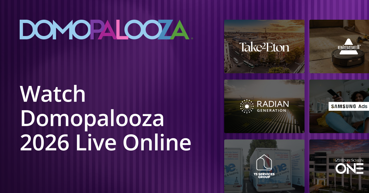 Watch Domopalooza 2026 On Demand | Domo