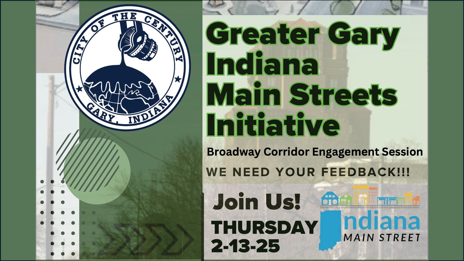 Greater Gary Indiana Main Streets Initiative | Broadway Corridor ...