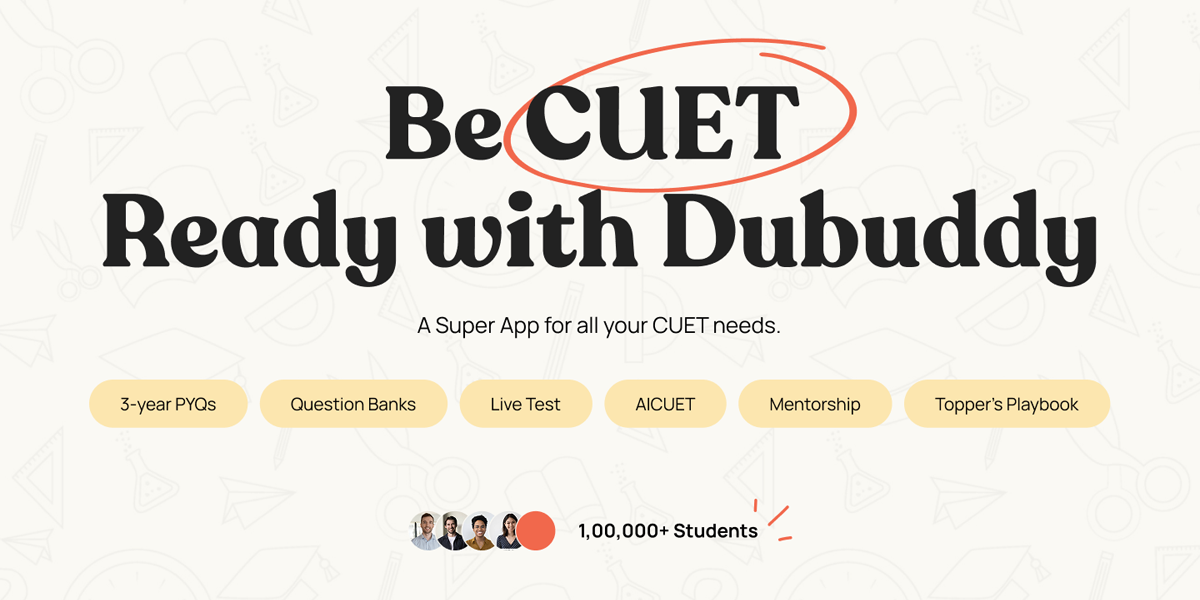 CUET PYQs with Answers & Mock Tests Online | Dubuddy