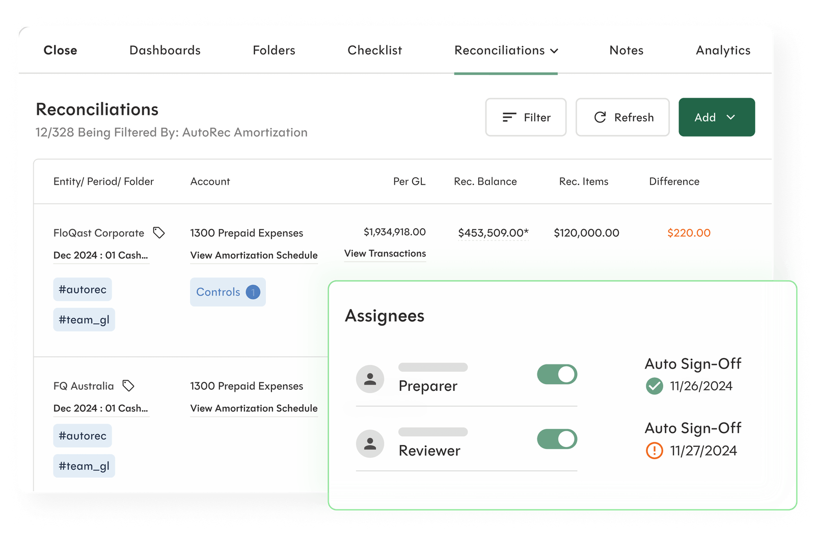 Account Reconciliation Automation| FloQast