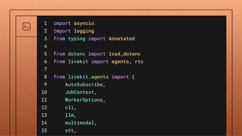 Build and deploy real-time AI voice agents using LiveKit and AssemblyAI