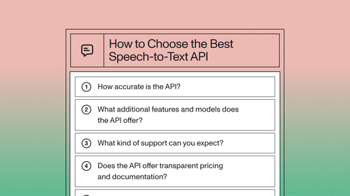The top free Speech-to-Text APIs, AI Models, and Open Source Engines