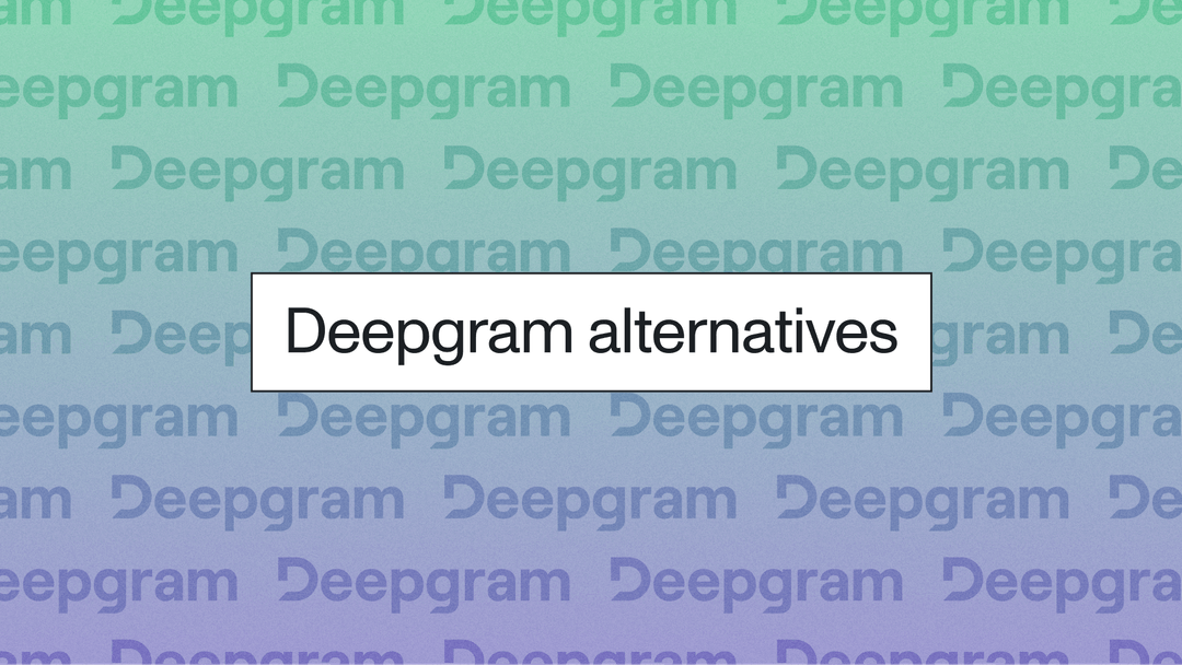 5 Deepgram alternatives in 2025