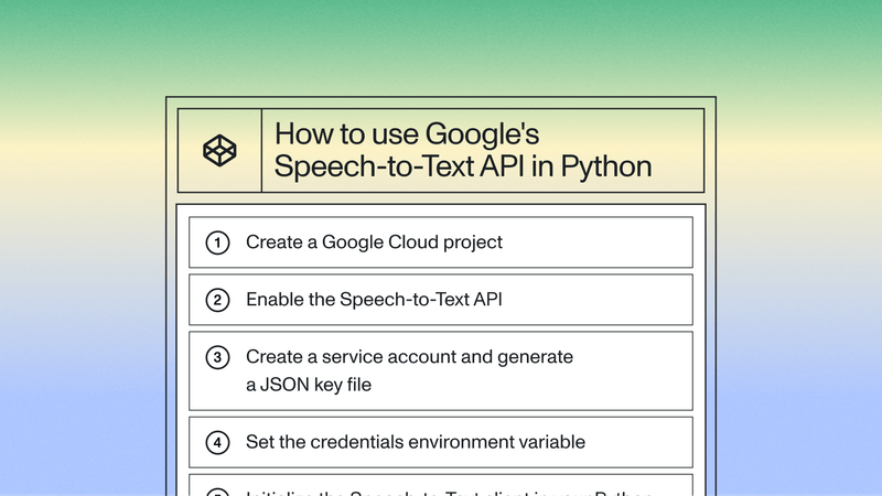 Real-time transcription in Python with Universal-Streaming