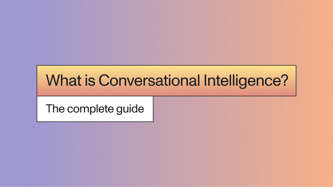 Top AI models for conversation intelligence