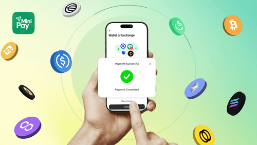 Deposit to MiniPay from any chain, any wallet