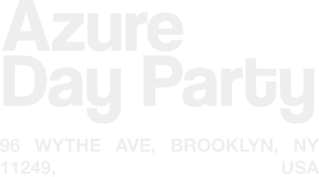 Azure Day Party - Brooklyn