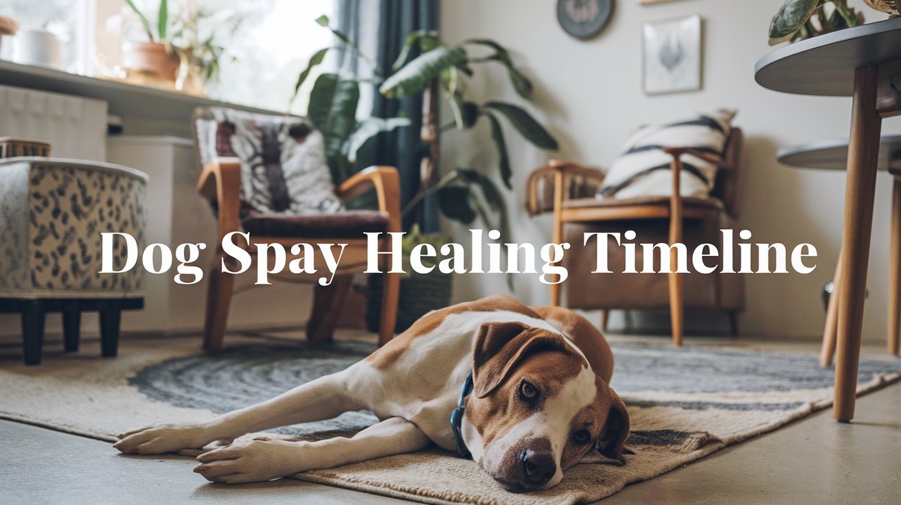 spay incision healing process dog