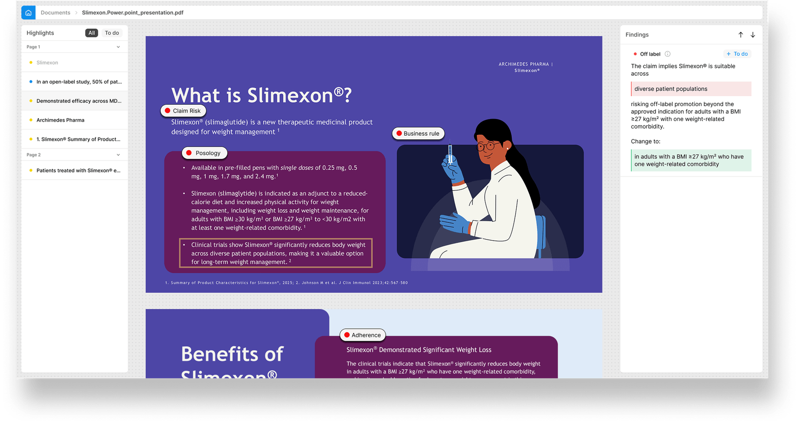 Automate Marketing Compliance for pharma | AI automated MLR Reviews ...