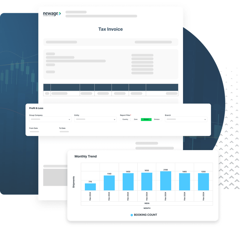 Freight forwarding ERP software for Logistic Companies | Newage
