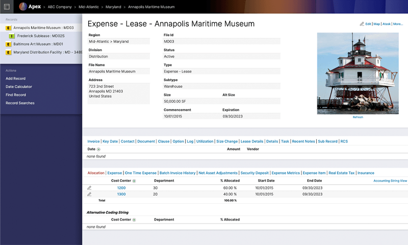 The Lease Harbor Software System