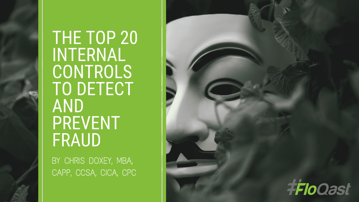 The Top 20 Internal Controls to Detect and Prevent Fraud | FloQast