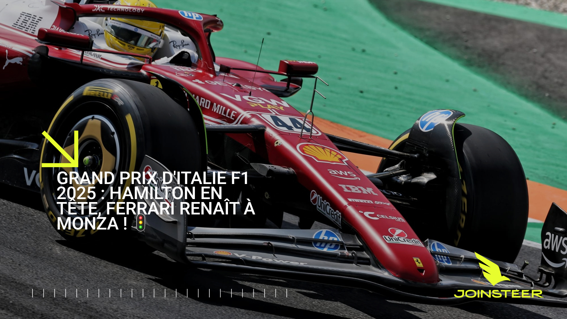 Grand Prix d'Italie F1 2025 : Hamilton en tête, Ferrari renaît à Monza ! 🚦