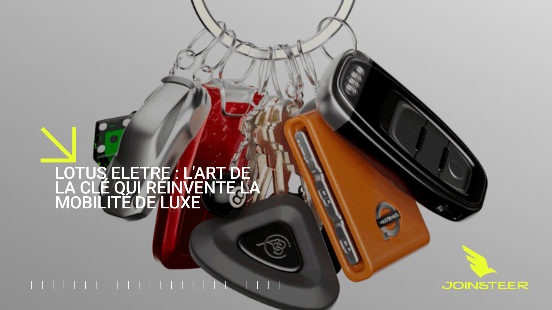 Lotus Eletre : L'Art de la Clé qui Réinvente la Mobilité de Luxe
