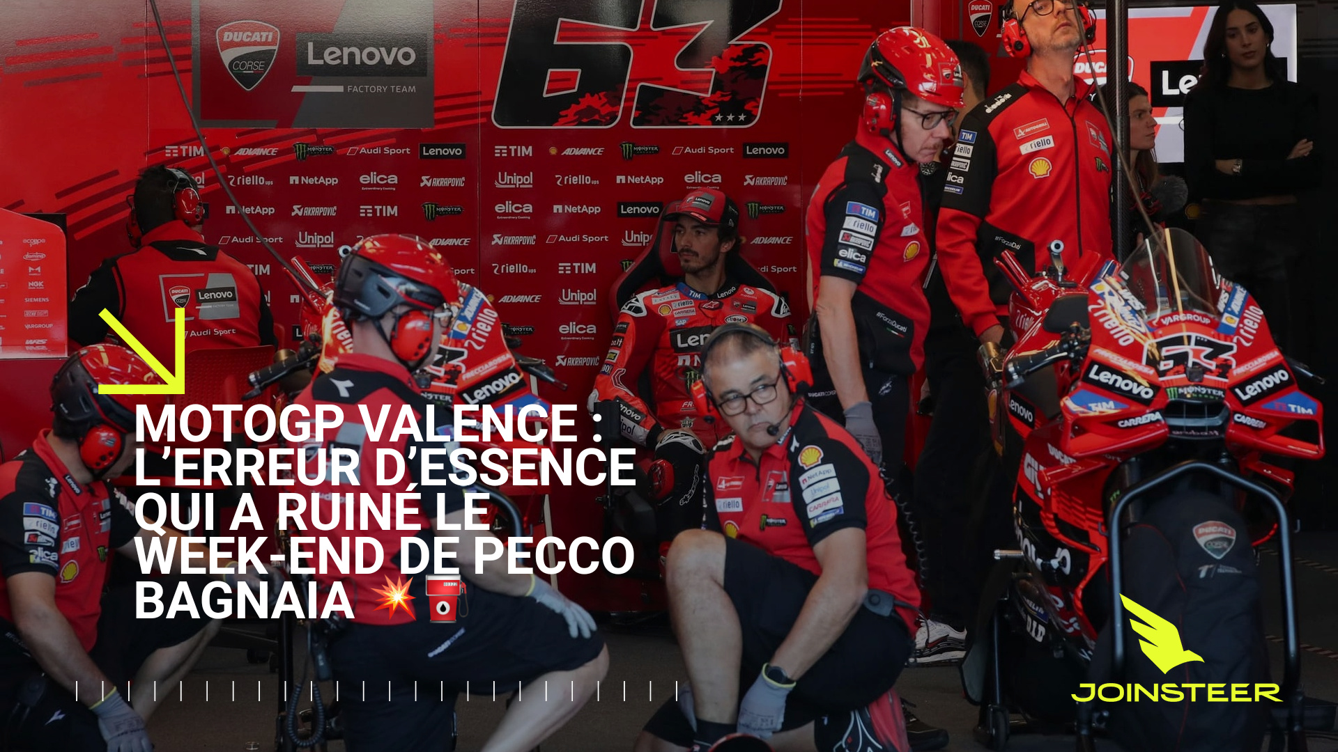 MotoGP Valence : l’erreur d’essence qui a ruiné le week‑end de Pecco ...
