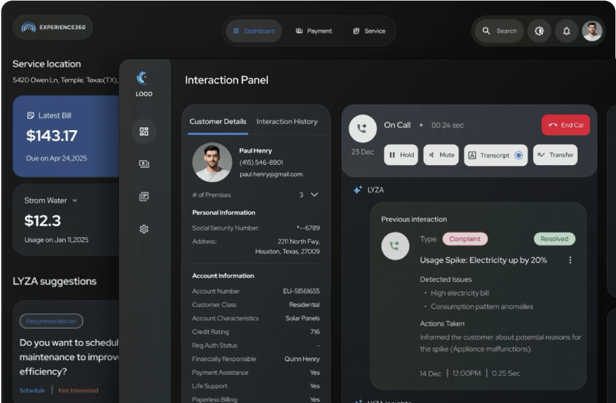 ArcOne AI - Revenue Intelligence for Banking & Utilities