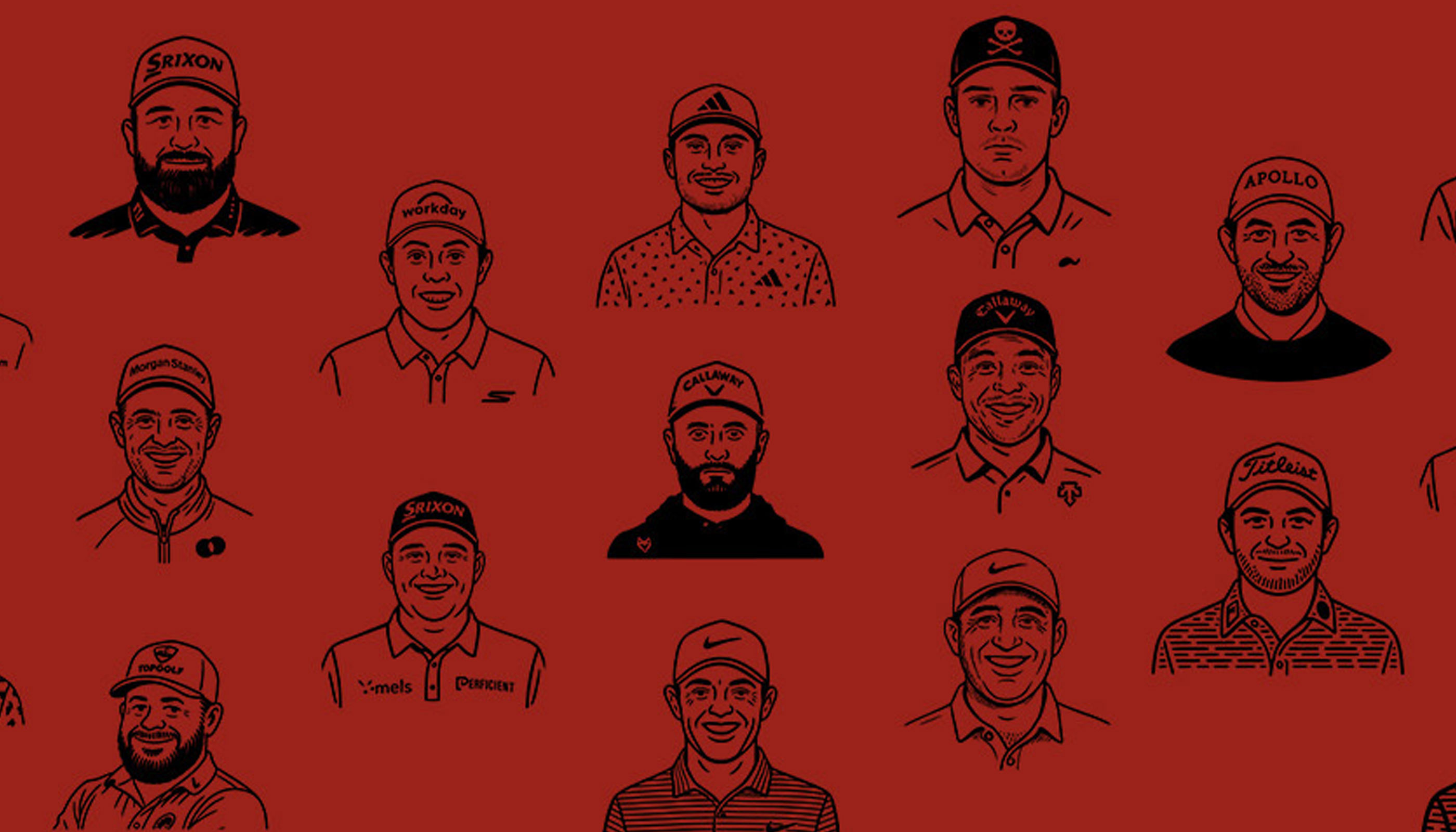 2025 Ryder Cup Player Coloring Book