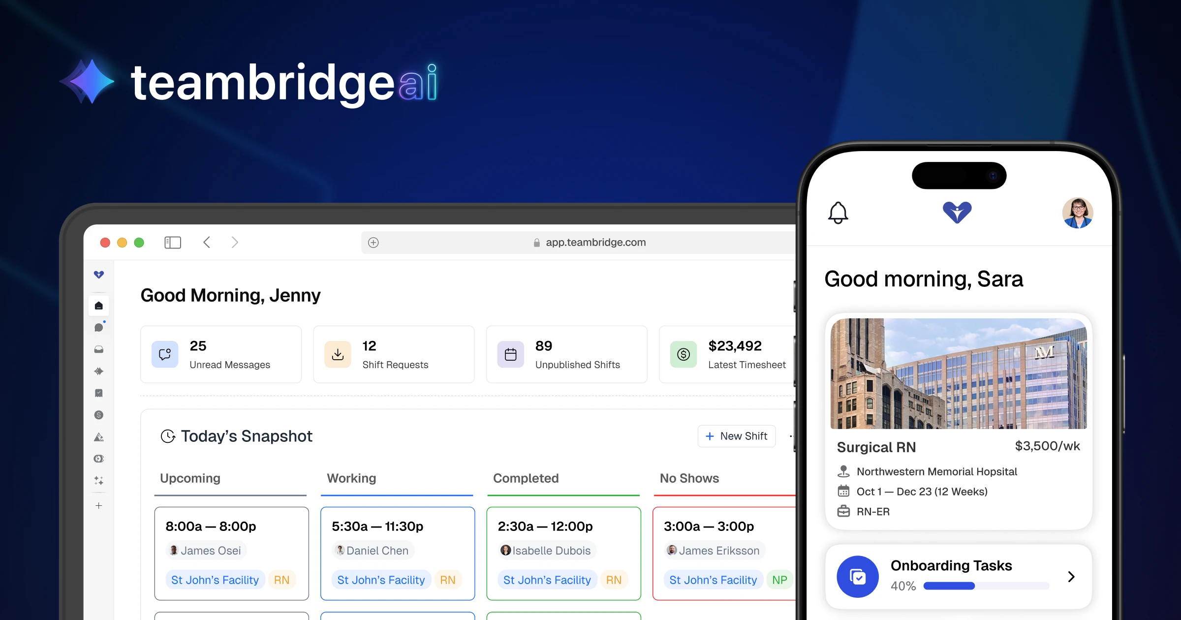 Book a Demo | See Teambridge AI in Action
