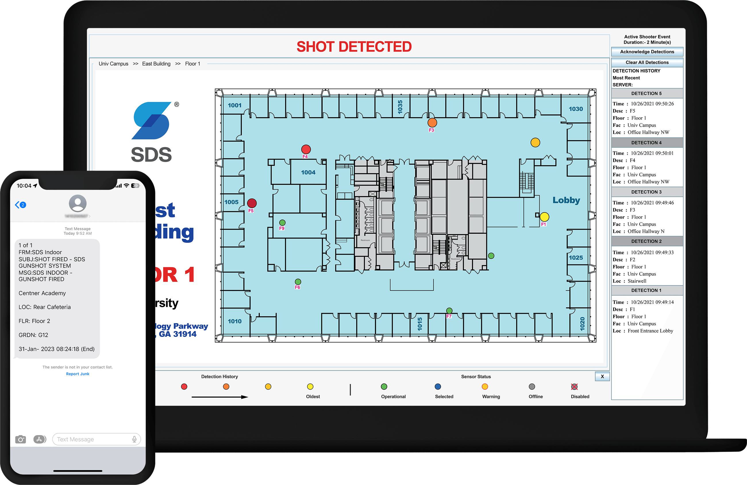 Noonlight Press | Shooter Detection Systems empowers communities ...