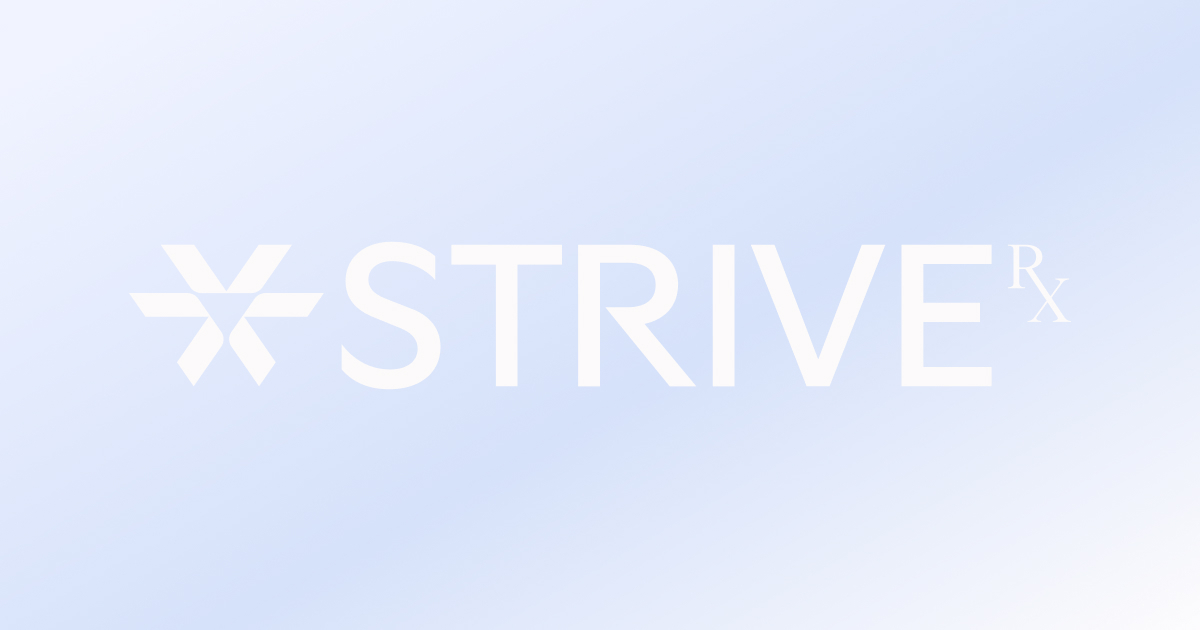 Strive Medications | Personalized Compounded Treatments for Optimal Health