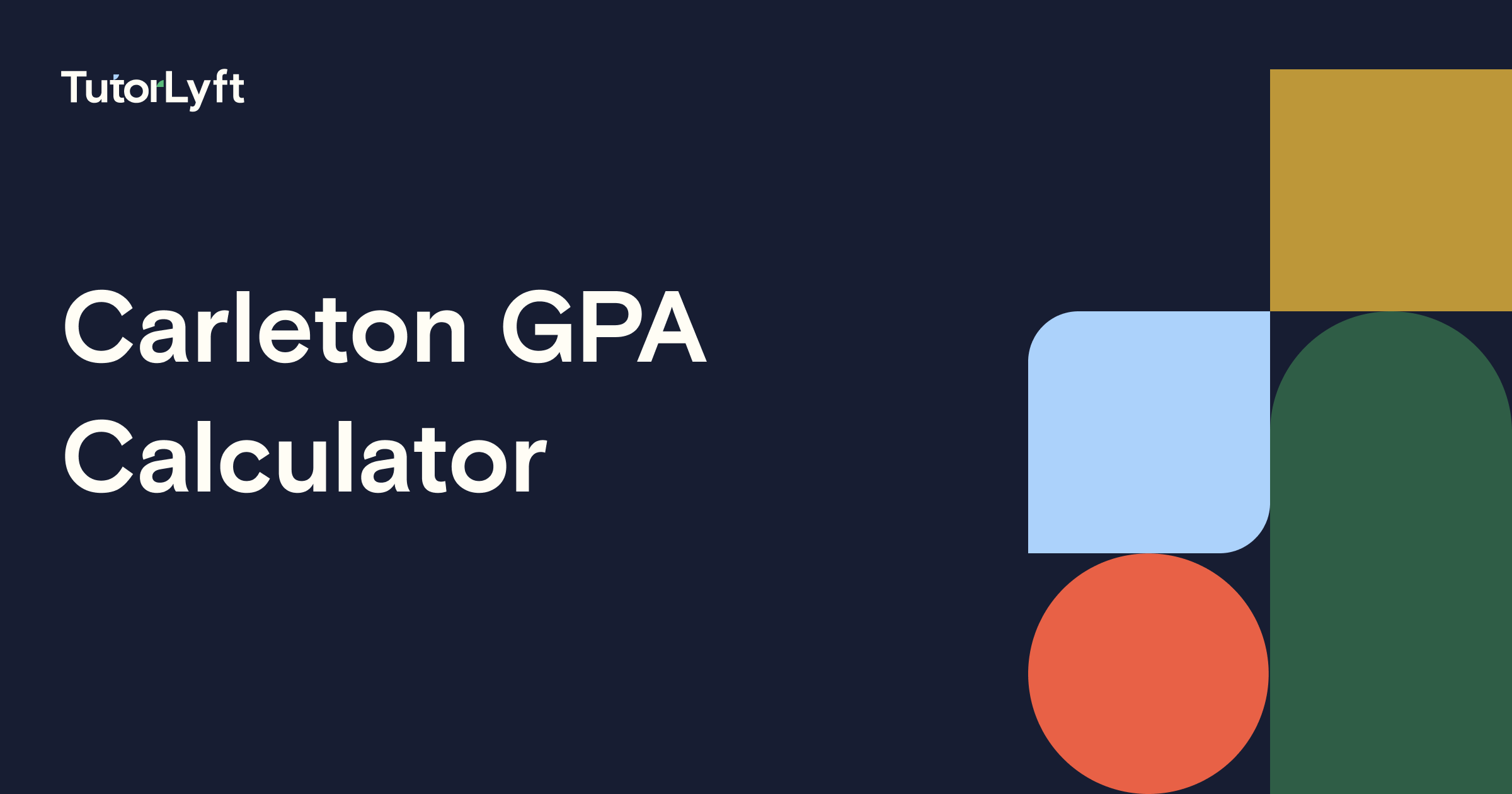 Carleton GPA Calculator