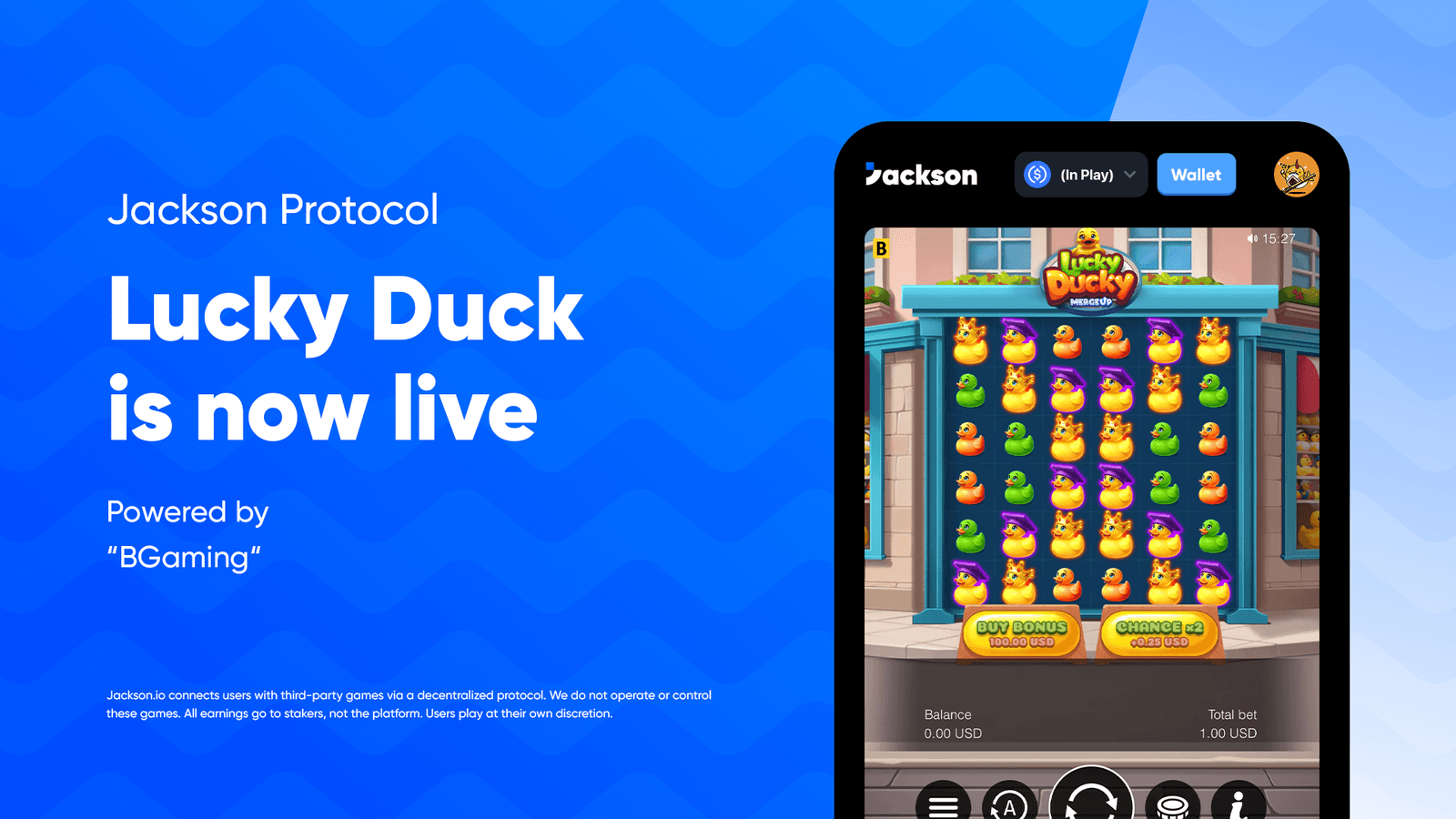 Lucky Duck Now Available on Jackson