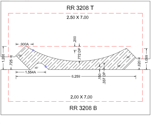 Moulding Profile RR3091 | 8 |Root River Hardwoods