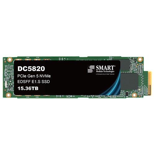 DC5820 | PCIe NVMe | EDSFF E1.S SSD | Data Center SSDs from SMART Modular
