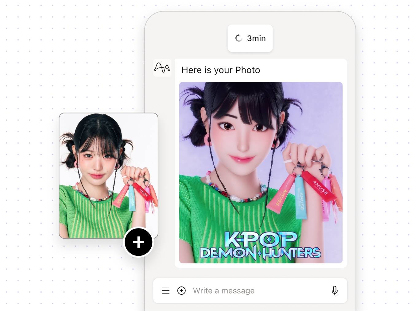 Kpop Demon Hunters Filter – Become a Fierce Idol in Dark Fantasy Style